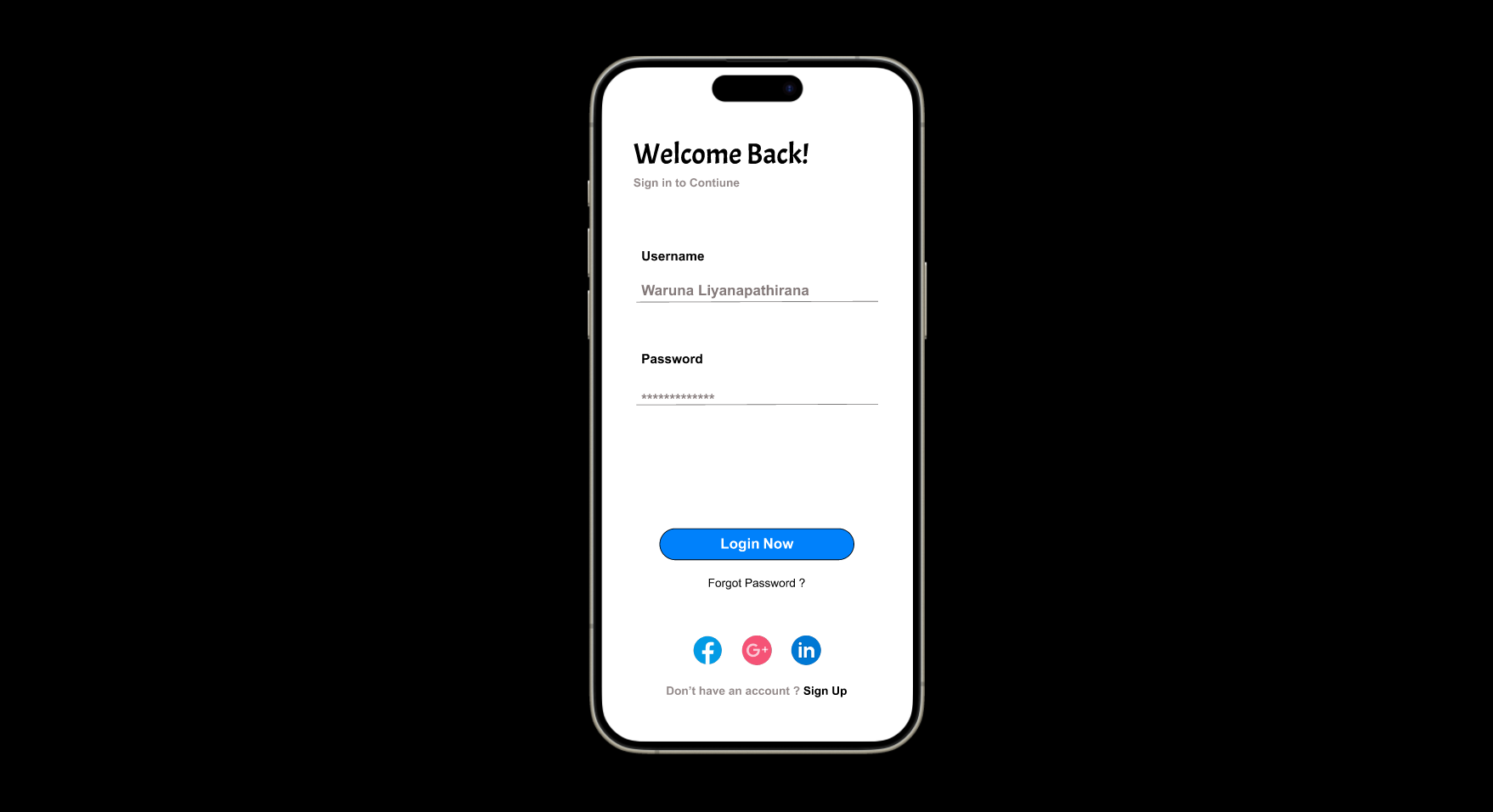 Login Page UI Design by Waruna Liyanapathirana on Dribbble