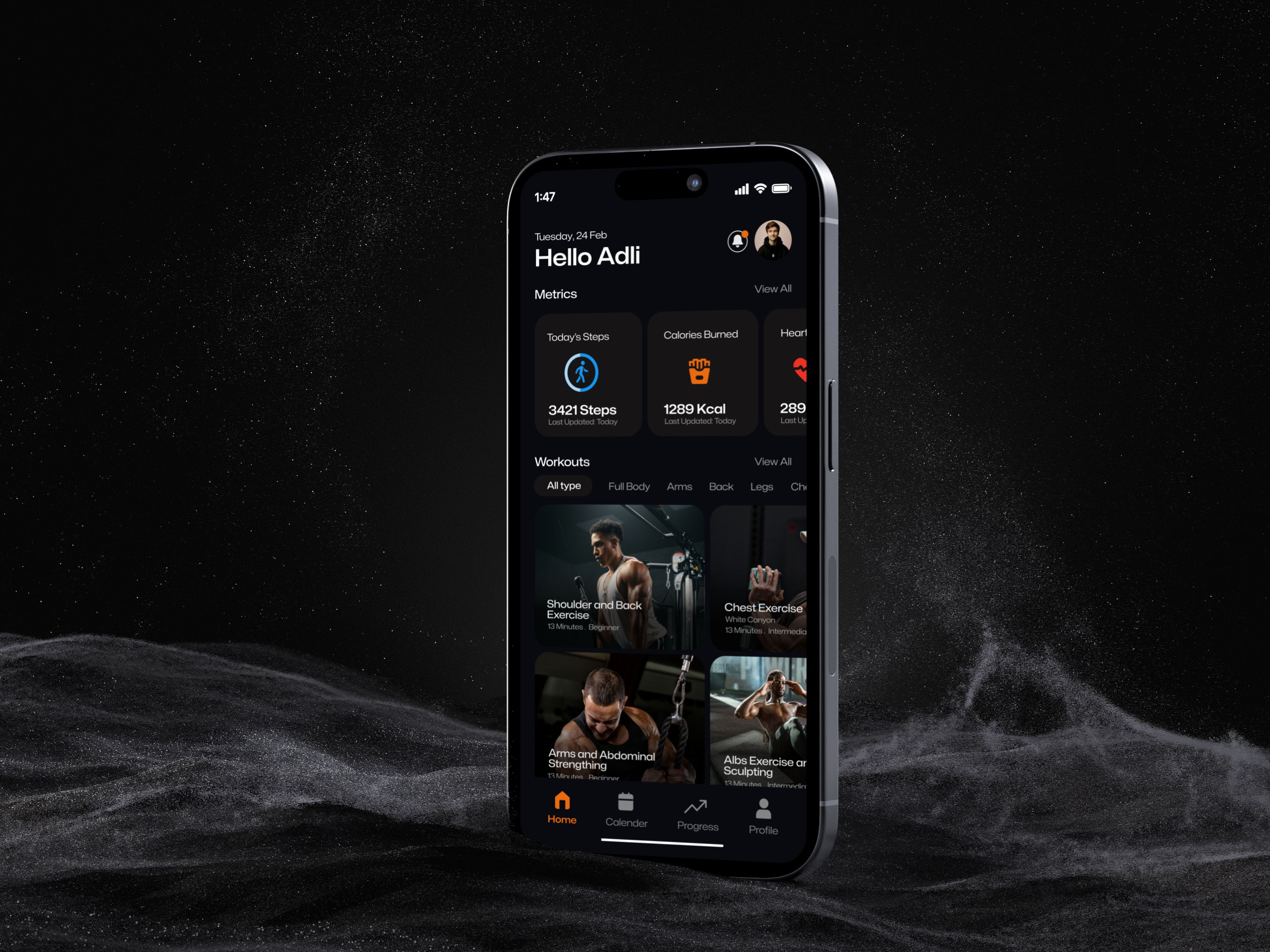 FitFusion - Fitness Mobile App by EtiUduot on Dribbble