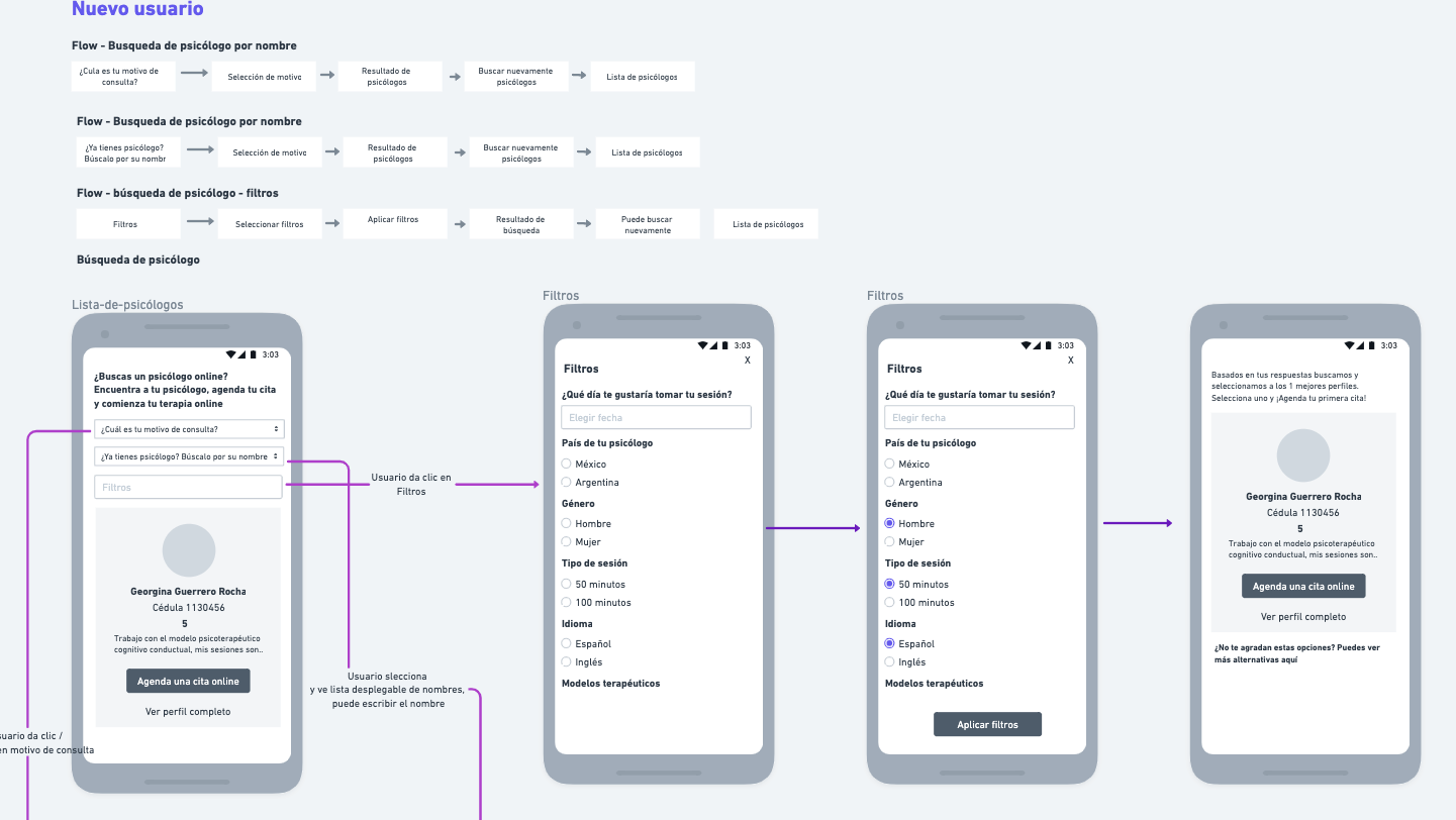 Terapify App by Gabriela Muñoz on Dribbble