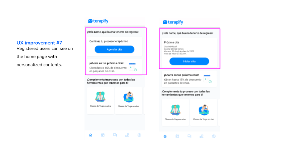 Terapify App by Gabriela Muñoz on Dribbble