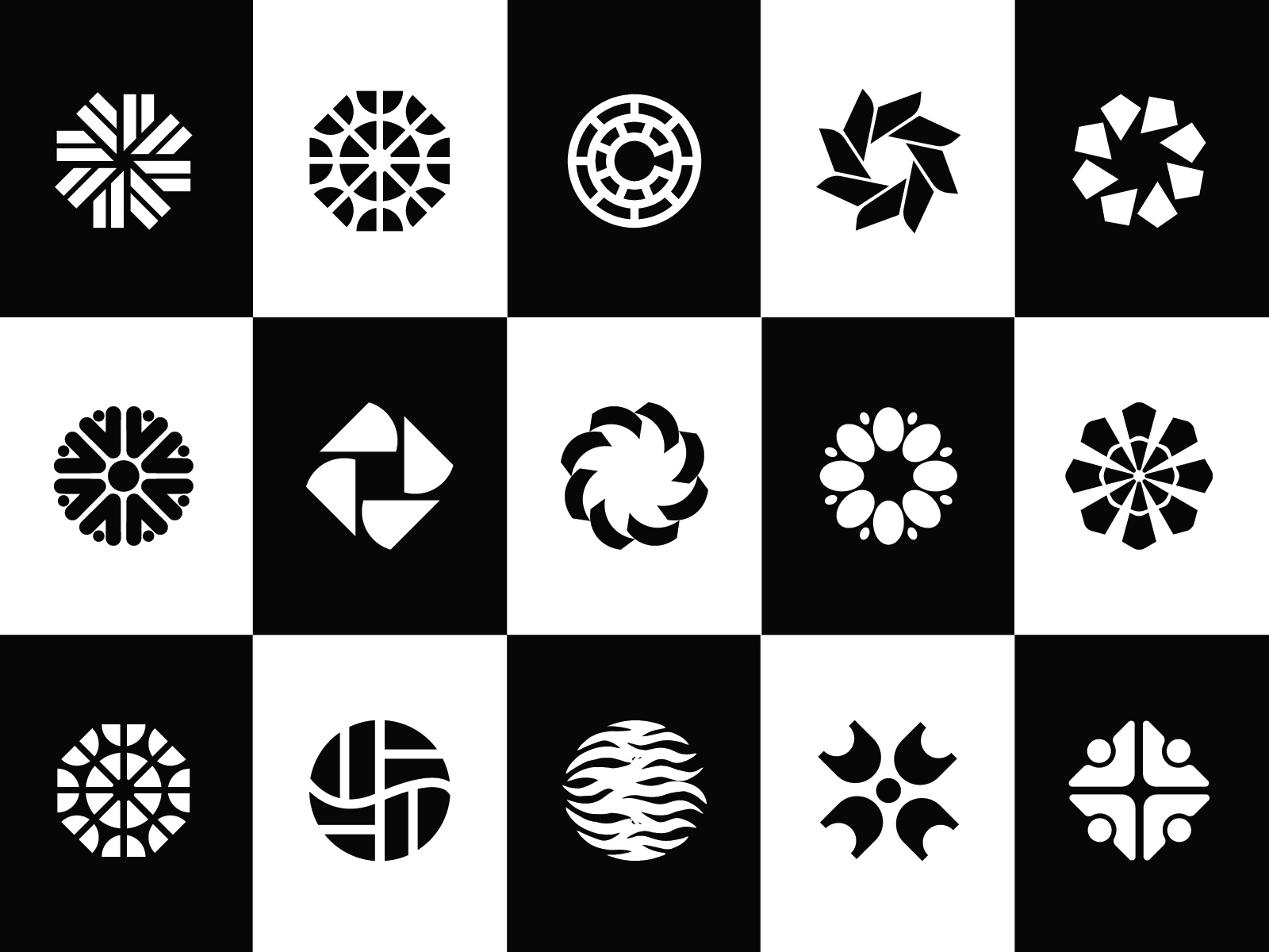 Logo | Circle | Repetition by Brad Hansen on Dribbble