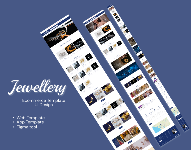 Jewellery E Commerce Web App Template By Systazone Solution On Dribbble