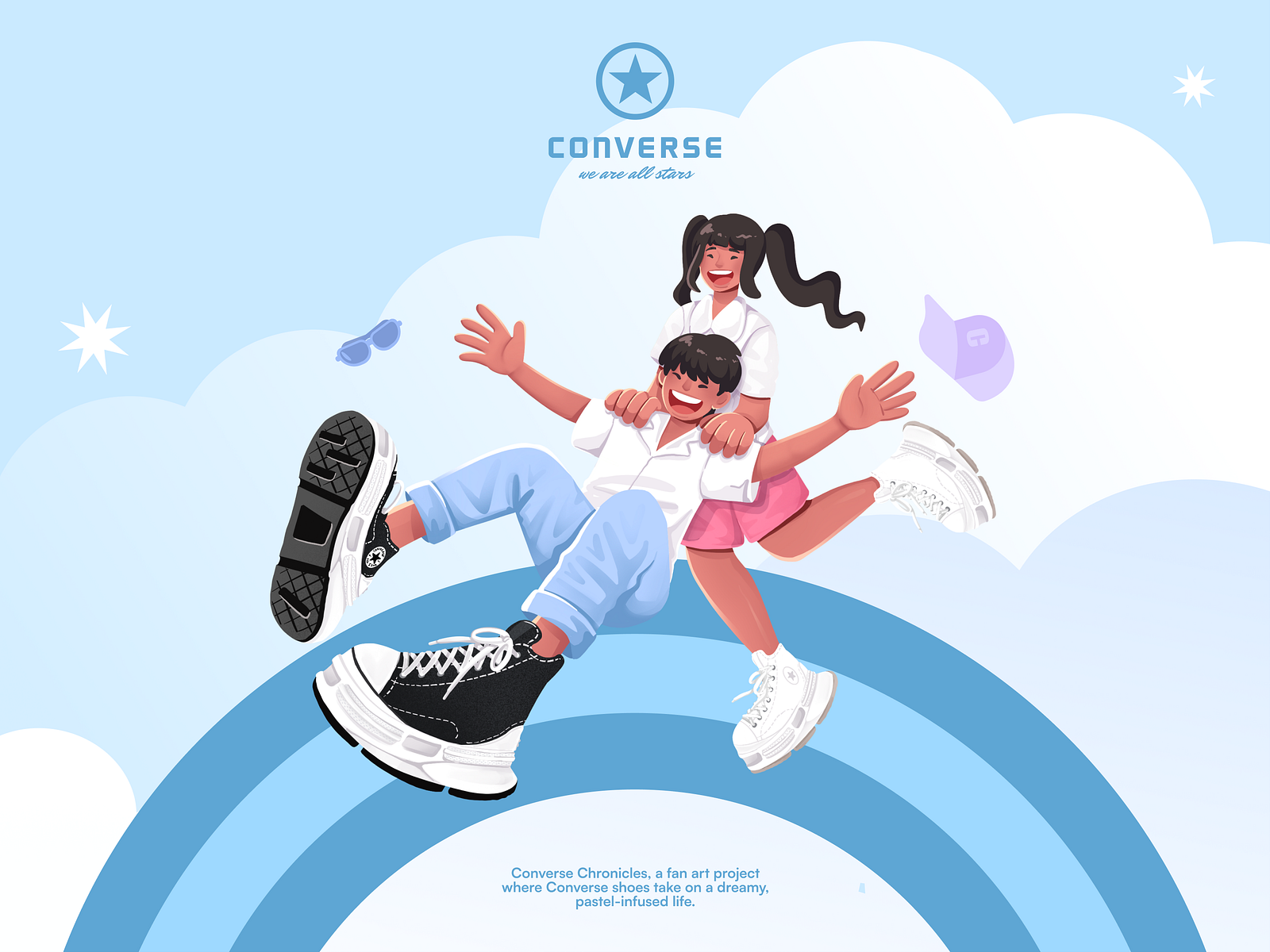Converse : We Are All Stars - Character by SlabPixel Designer for ...