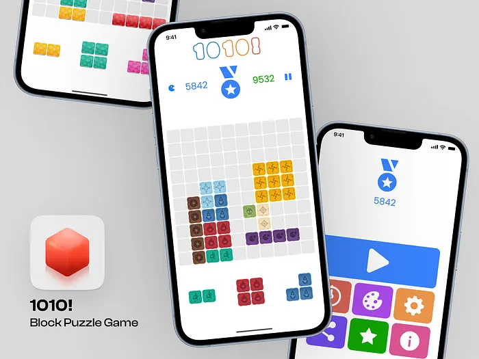 Puzzle Game UI designs, themes, templates and downloadable graphic ...