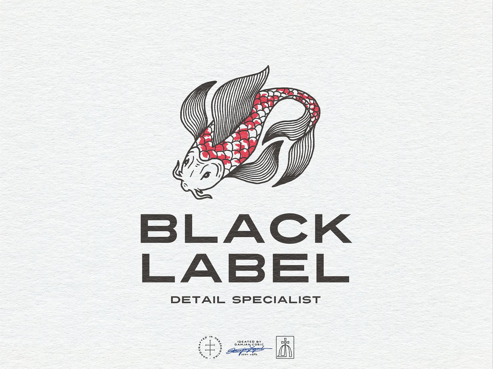 Black Label DS Logo System by Coric Design on Dribbble