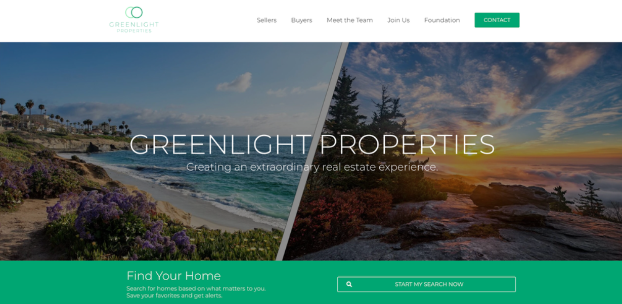 Greenlight Properties by Luis Adrian Banda on Dribbble