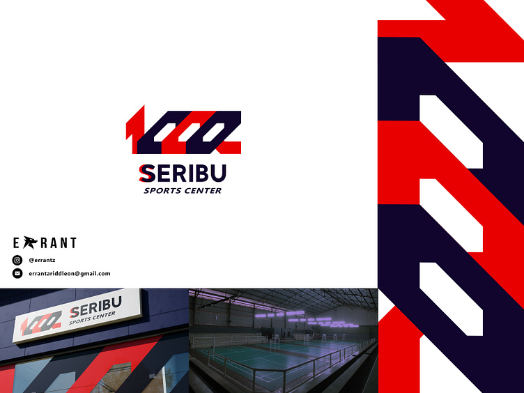 Seribu Sports Center - Logo Design by Rifyal Errant on Dribbble