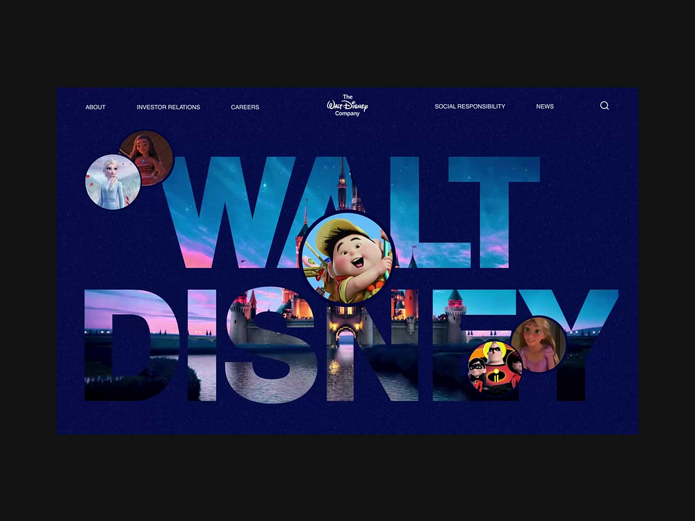 Browse thousands of Disney images for design inspiration | Dribbble