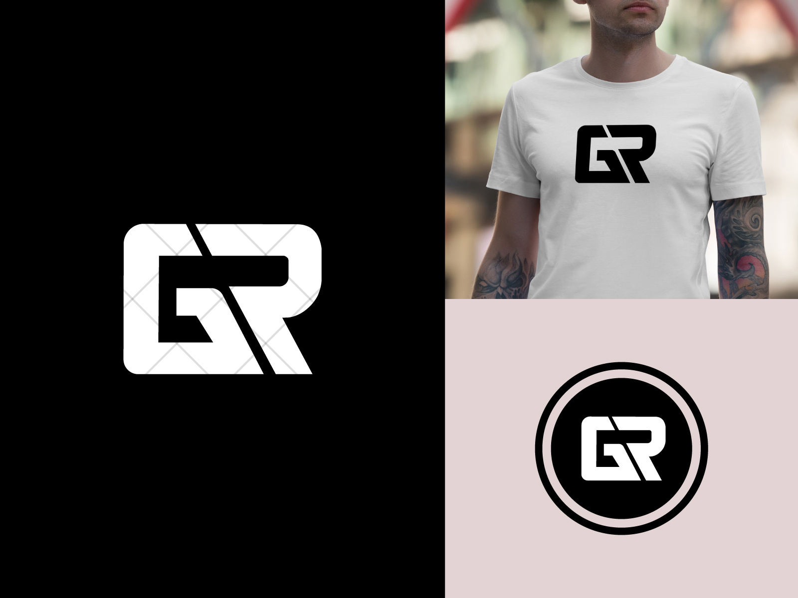 GR monogram by Sabuj Ali on Dribbble
