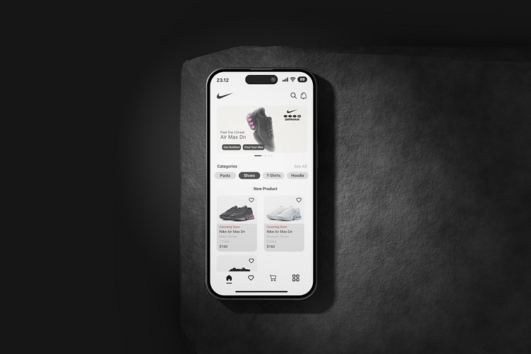 NIKE Mobile App Design by Novelinojo.ui on Dribbble