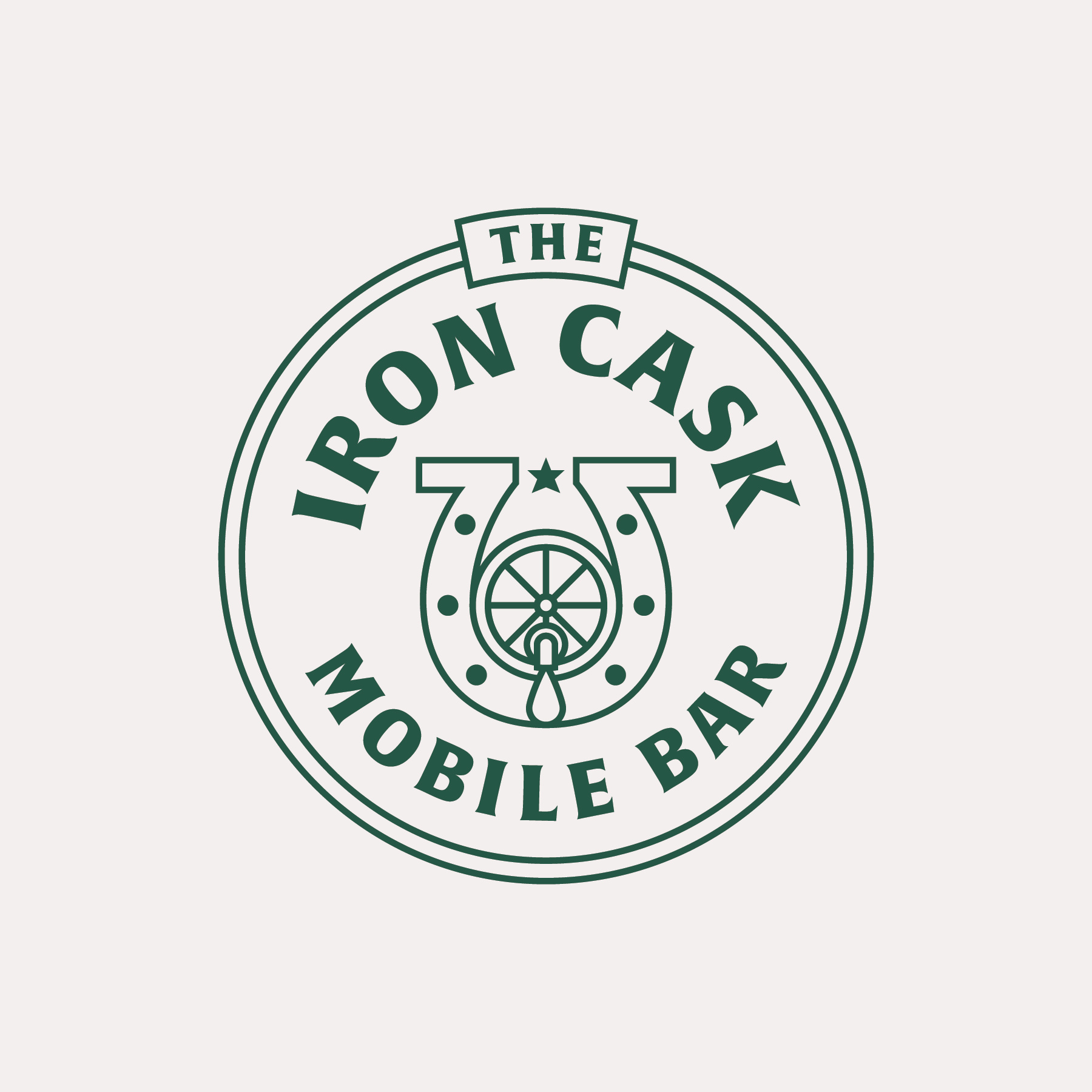 The Iron Cask Logo by Michael Daw on Dribbble