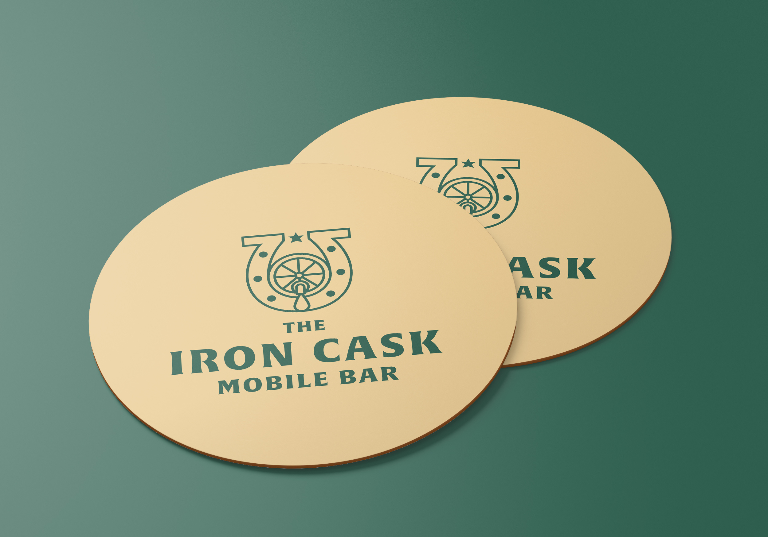 The Iron Cask Logo by Michael Daw on Dribbble