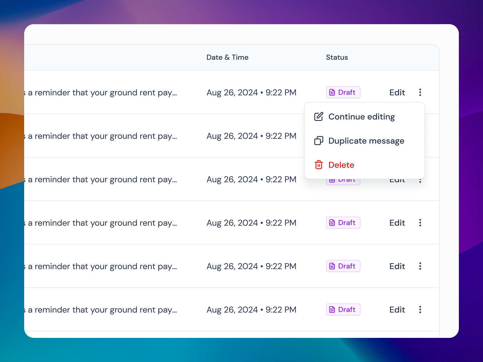 Draft messages. by Akorede J. Ayanbisi on Dribbble