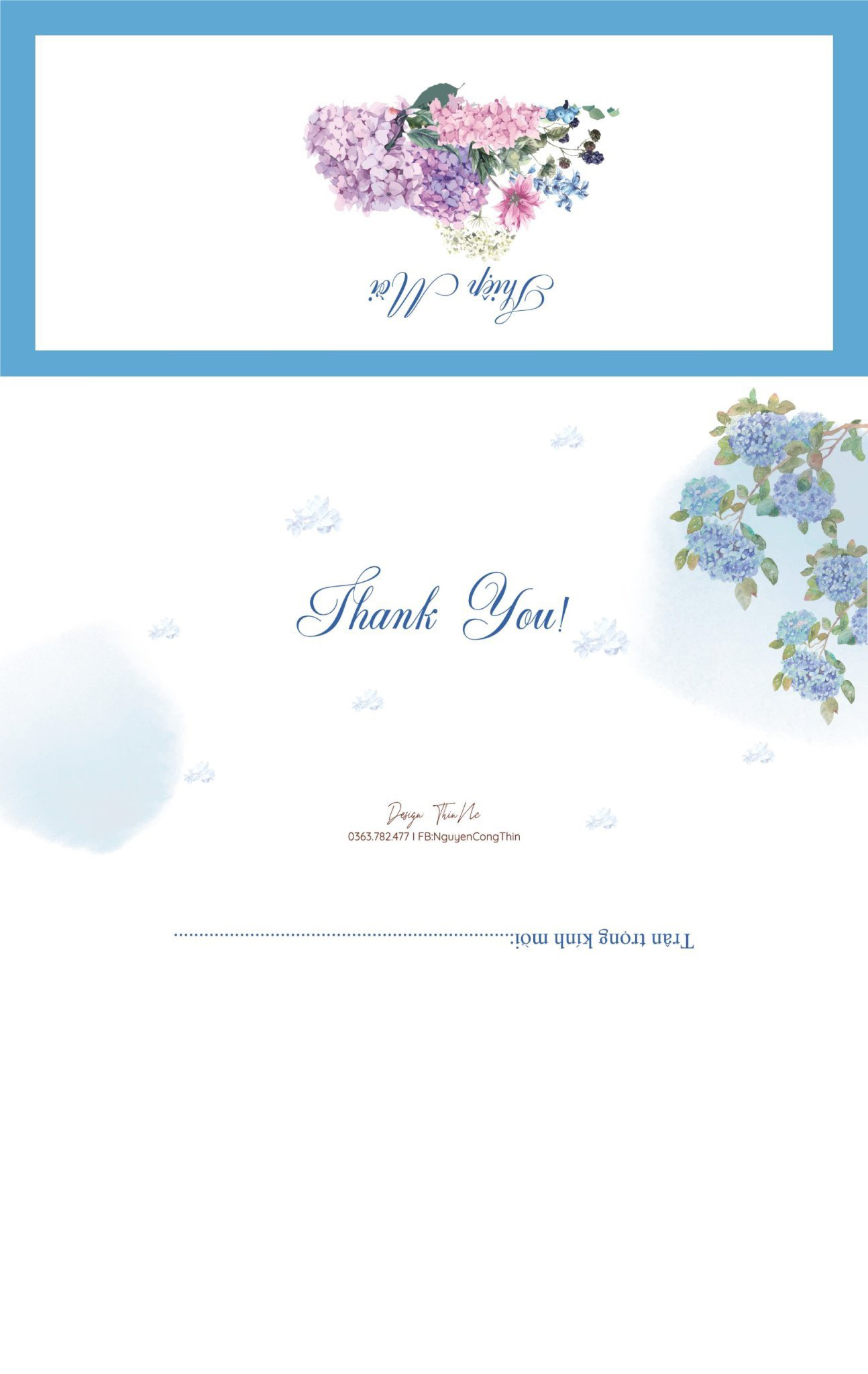 Template Wedding invitation by Nguyễn công thìn on Dribbble