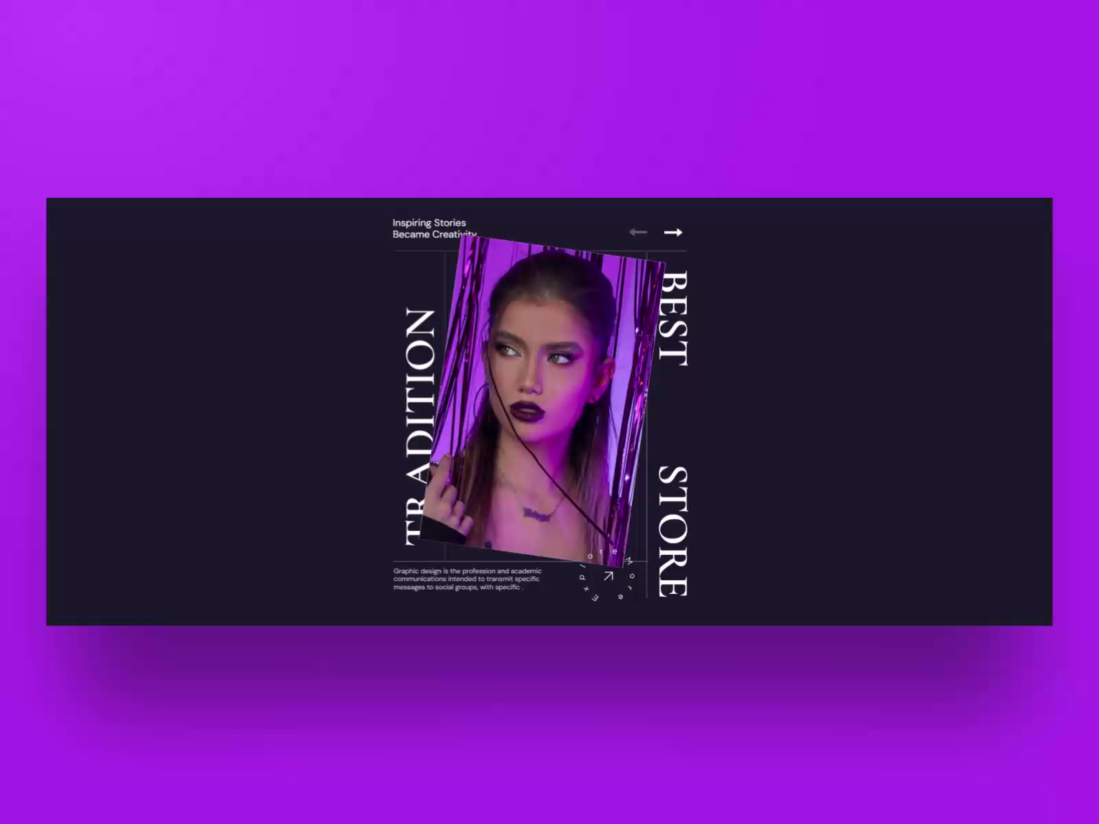 Fashion slider template by depicter on Dribbble