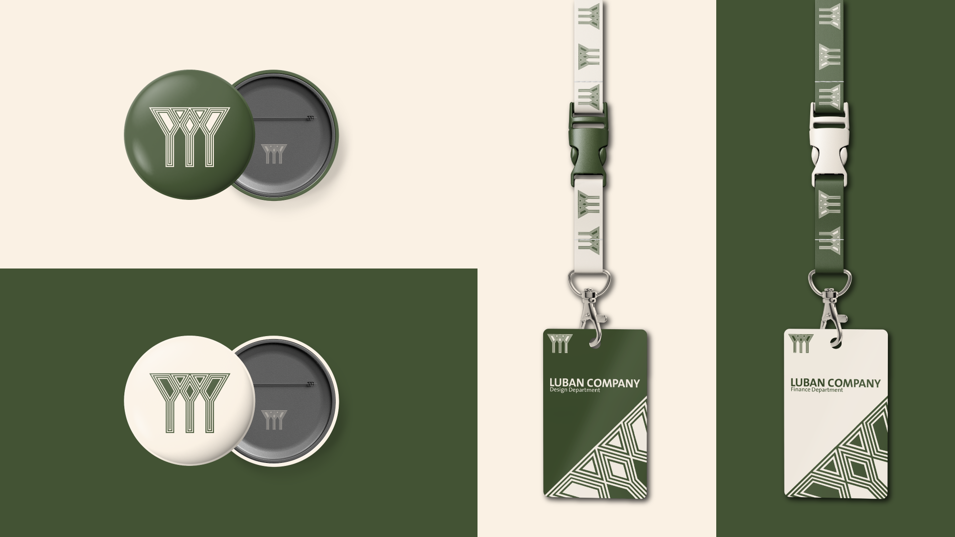 Luban Brand Identity by Amjad Battal on Dribbble