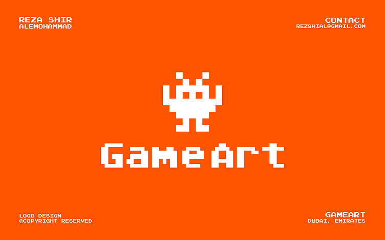 Game Art Logo Design Project by Reza on Dribbble