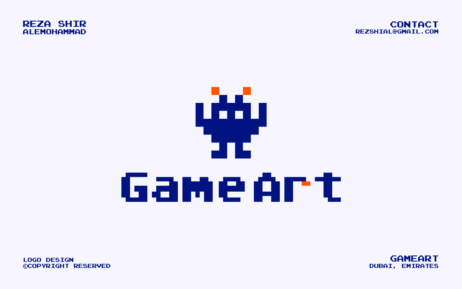 Game Art Logo Design Project by Reza on Dribbble