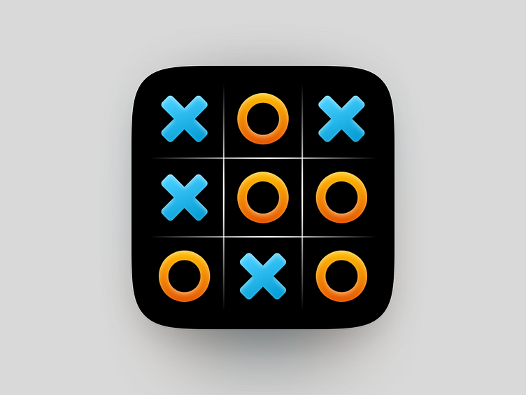 Tic Tac Toe 2 Player Game App Ui Design By Redesign Solution On Dribbble