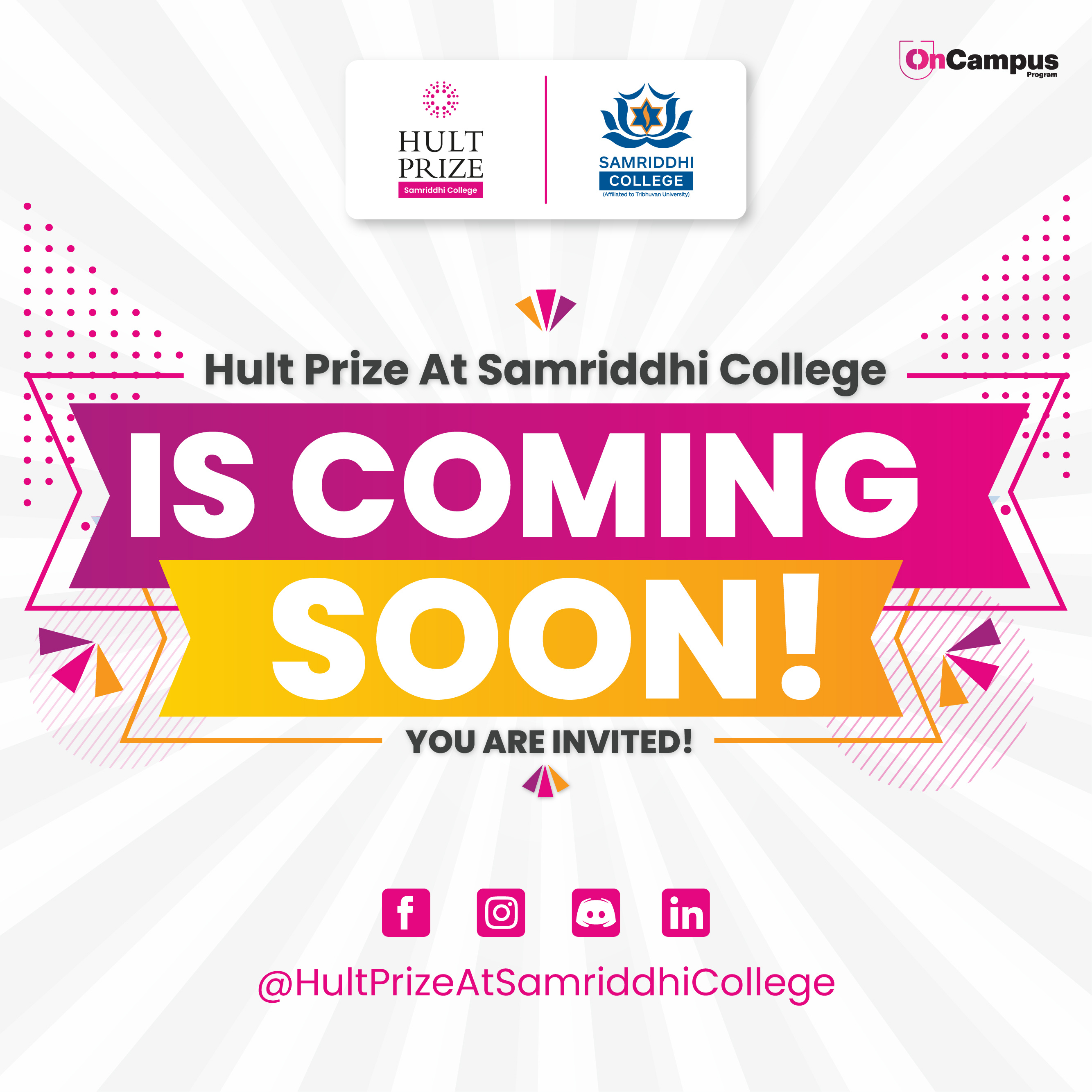Collection of Hult Prize Poster Designs by Rohit Dangol on Dribbble