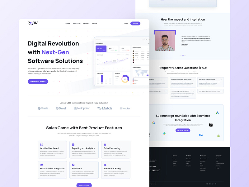Browse thousands of Sales Website images for design inspiration | Dribbble