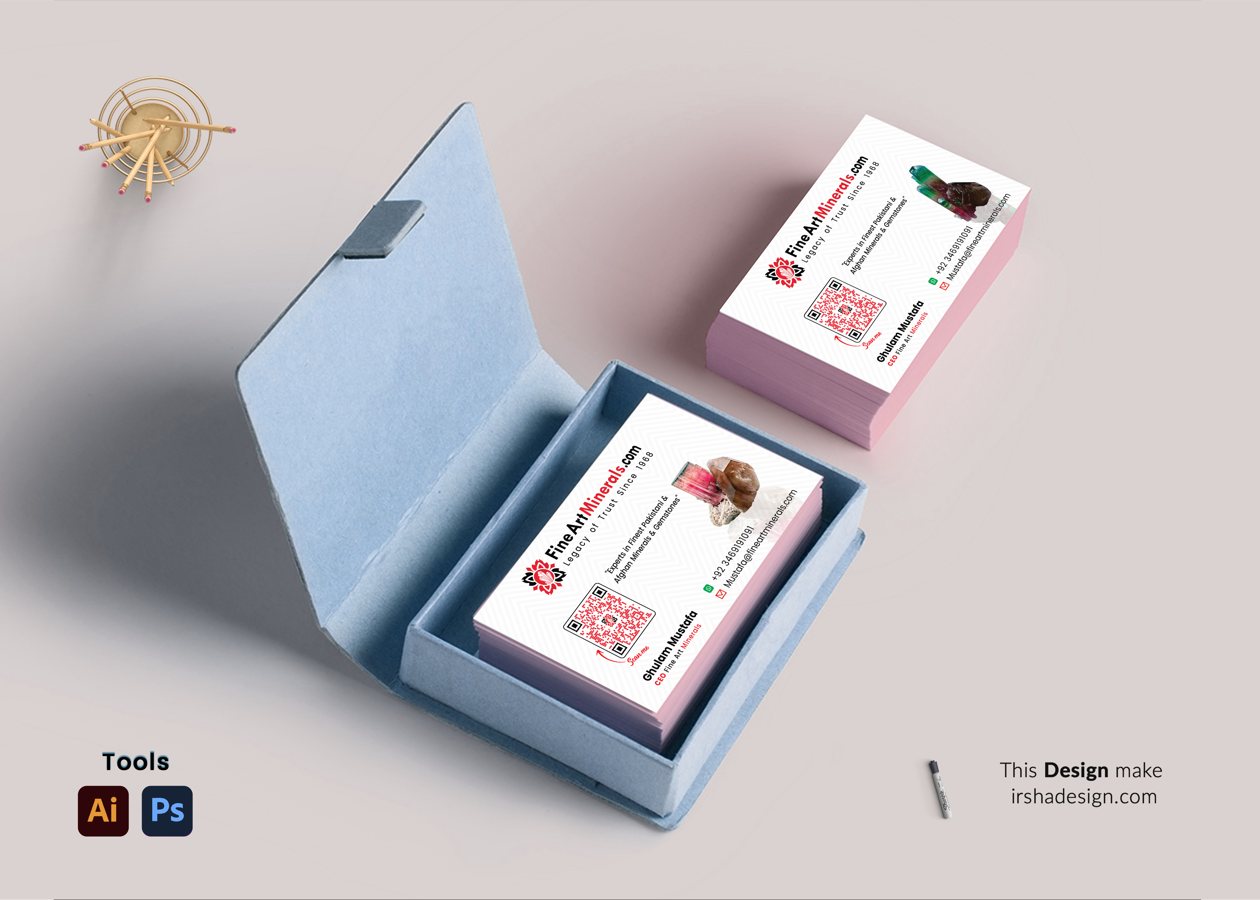 Visiting Card Design by itsirshadesign on Dribbble