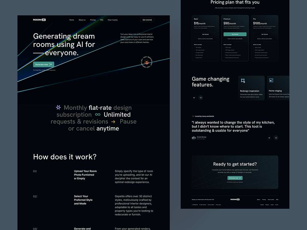 AI App UI by Ofspace UX/UI on Dribbble