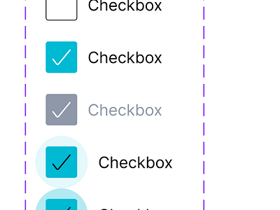 Checkbox Variants by Janine Robi Makorre on Dribbble
