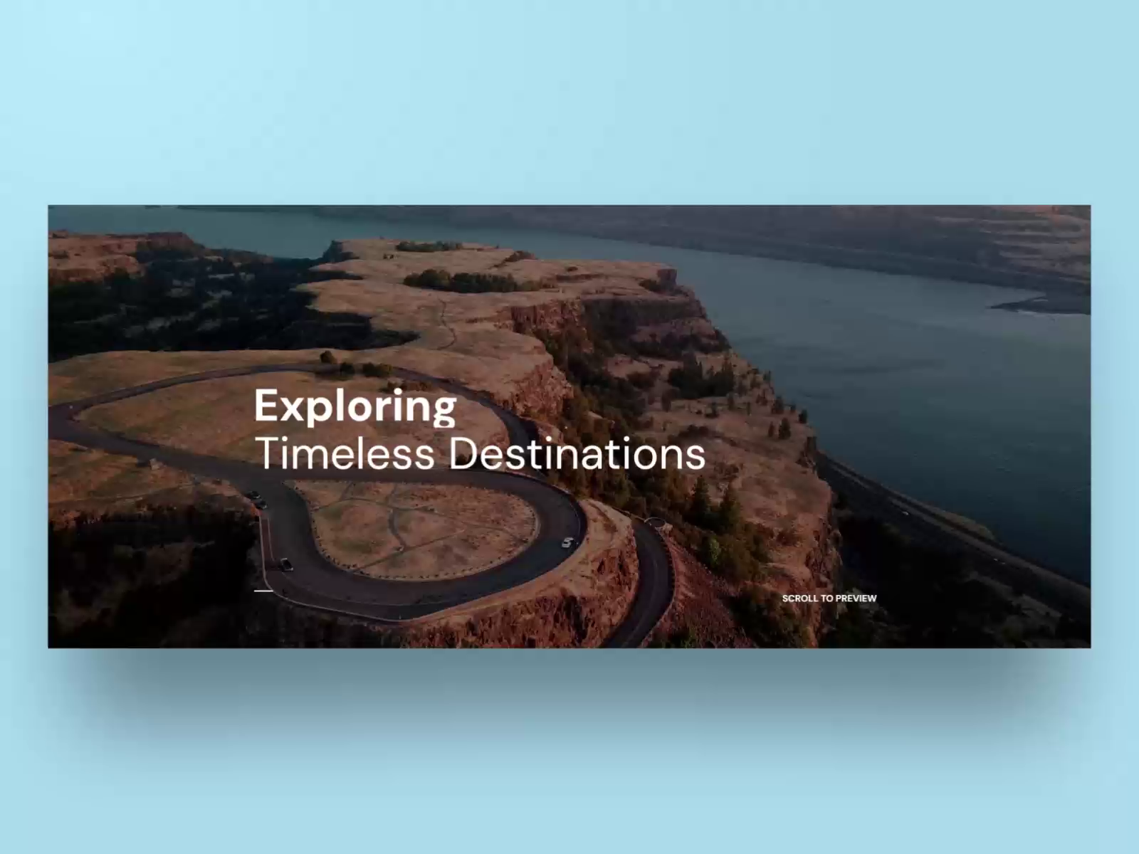 Animative Journey slider template by depicter on Dribbble