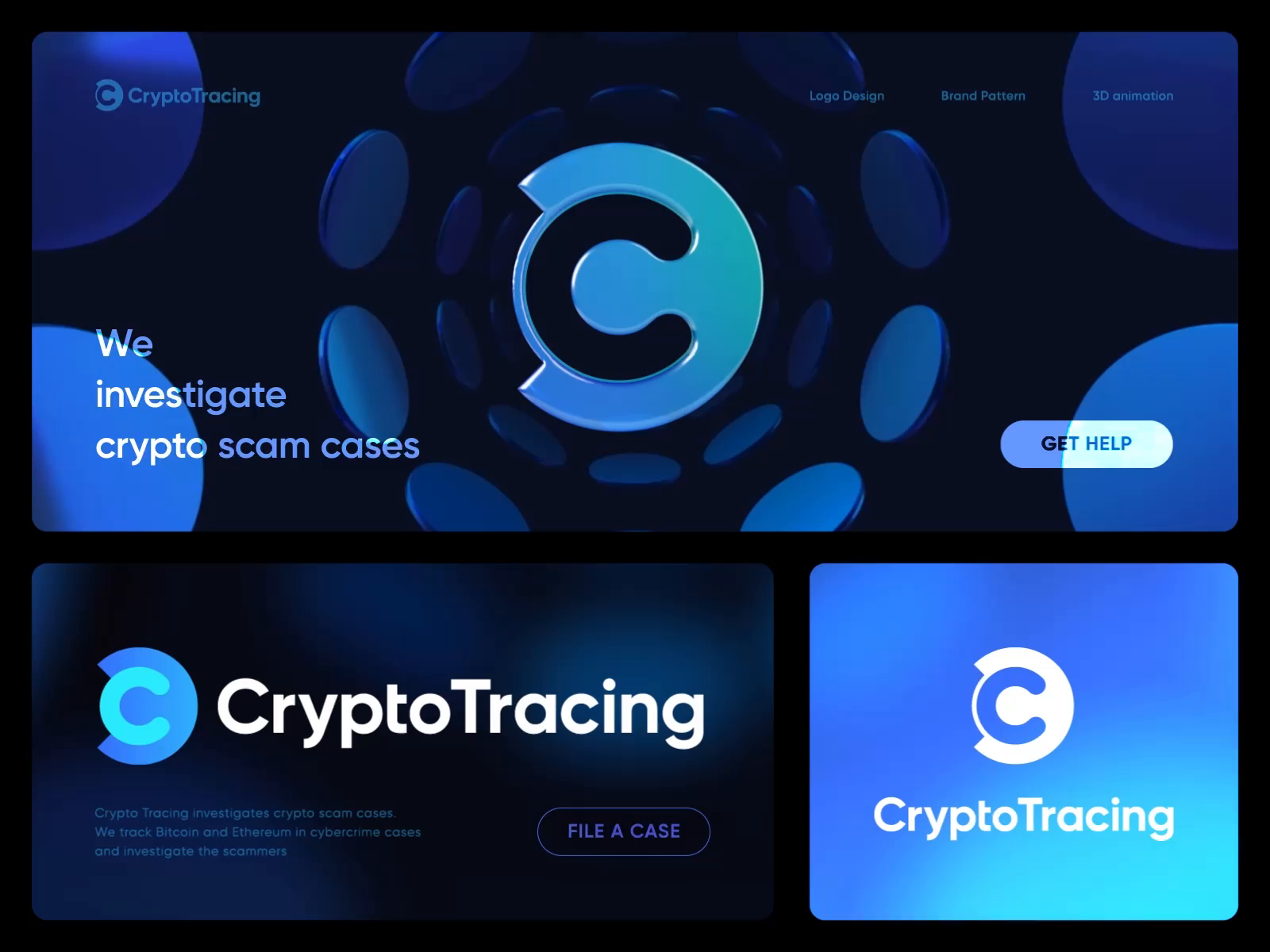 Crypto Tracing Logo Design by Dmitry Lepisov for Lepisov Branding on ...