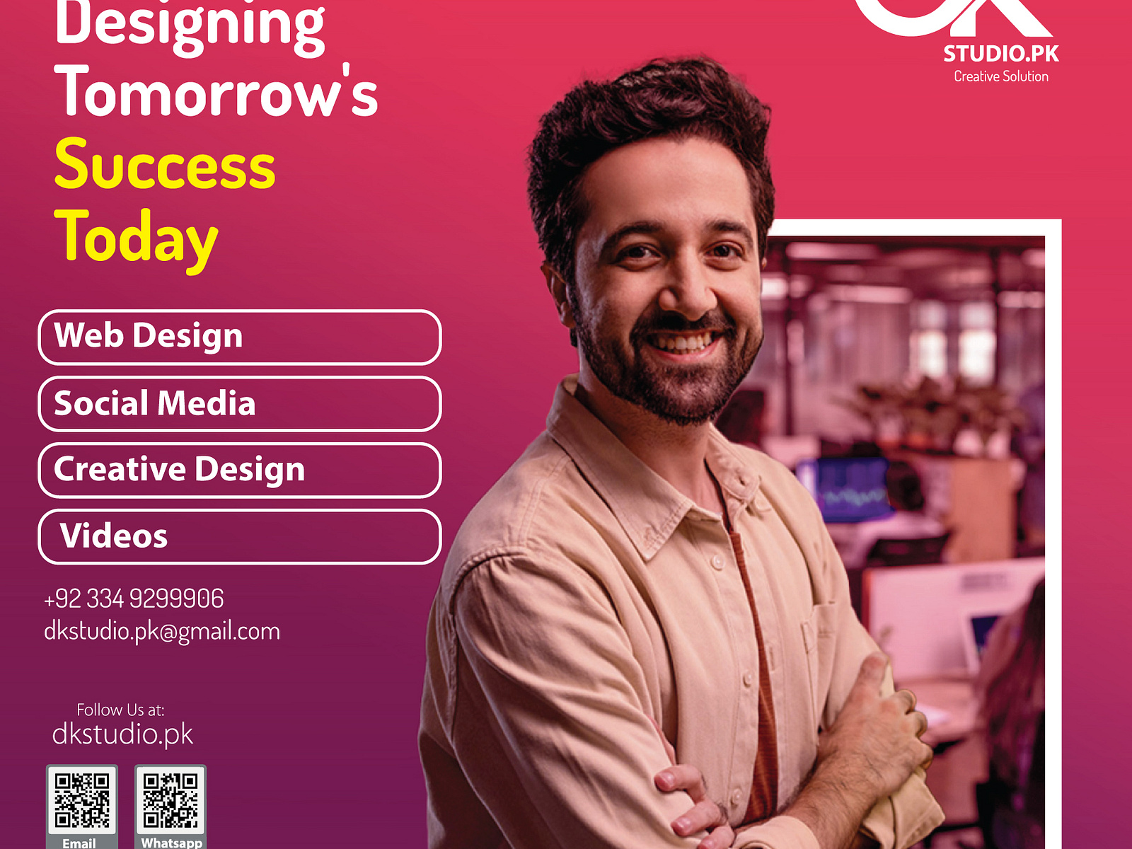 Designing Tomorrow's Success Today by Dkstudio.pk on Dribbble