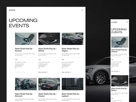 Browse thousands of Car Website images for design inspiration | Dribbble