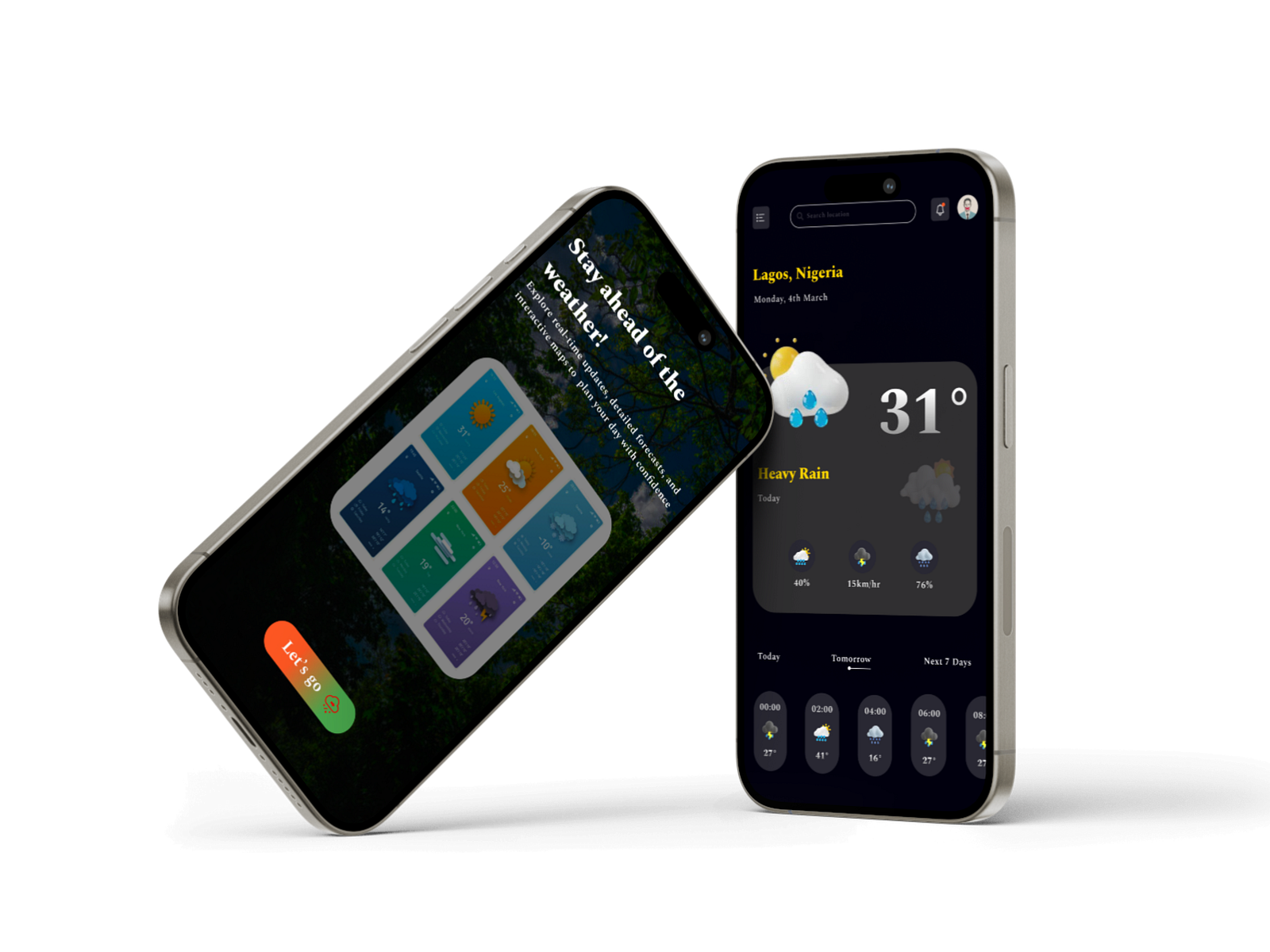 Weather Forecast App Ui By Edeh Samuel On Dribbble 