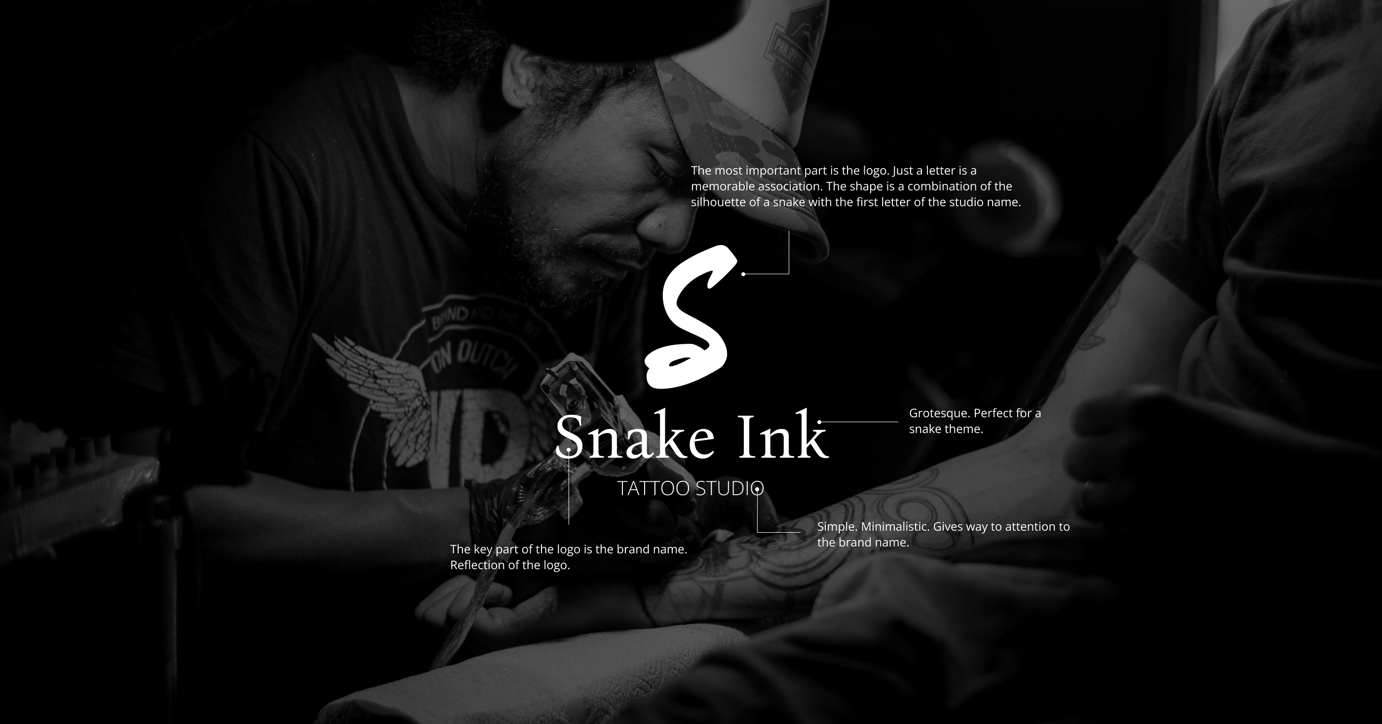 logo Snake Ink tattoo studio by KAYA DESIGN STUDIO on Dribbble