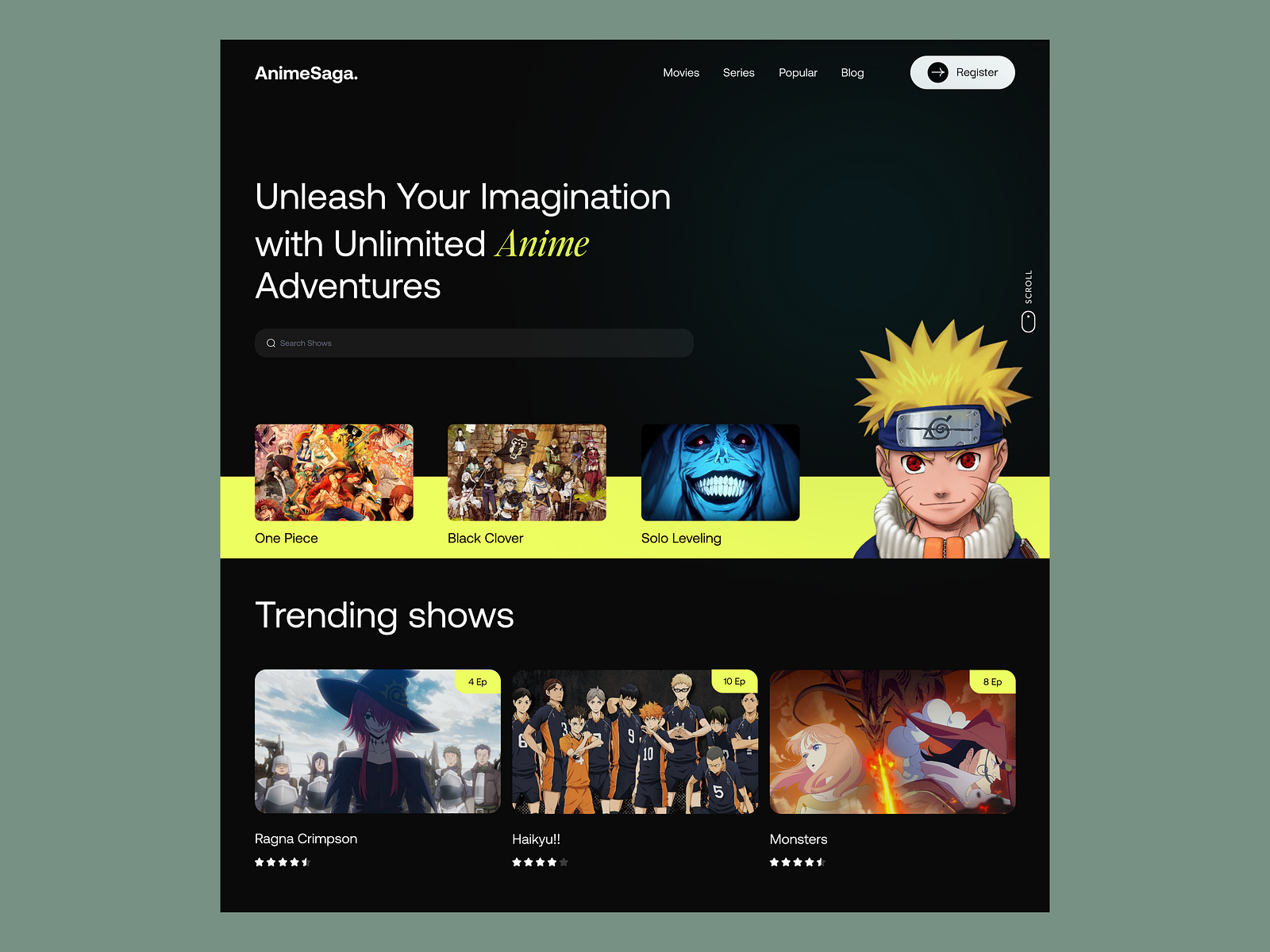 Video Streaming Website UI | Rish Designs by Rishabh Saxena on Dribbble