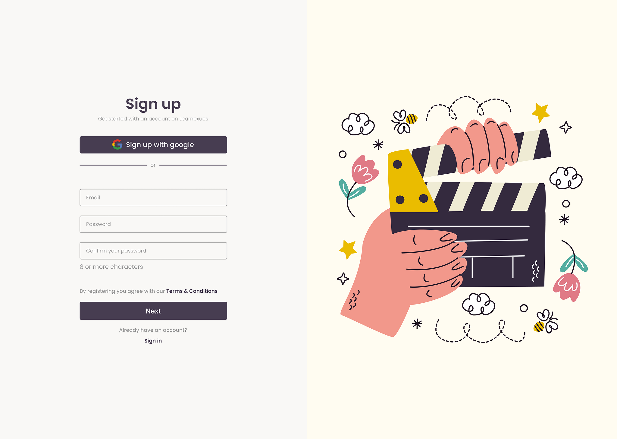 Sign Up Page UI Design by Sakib Reza on Dribbble