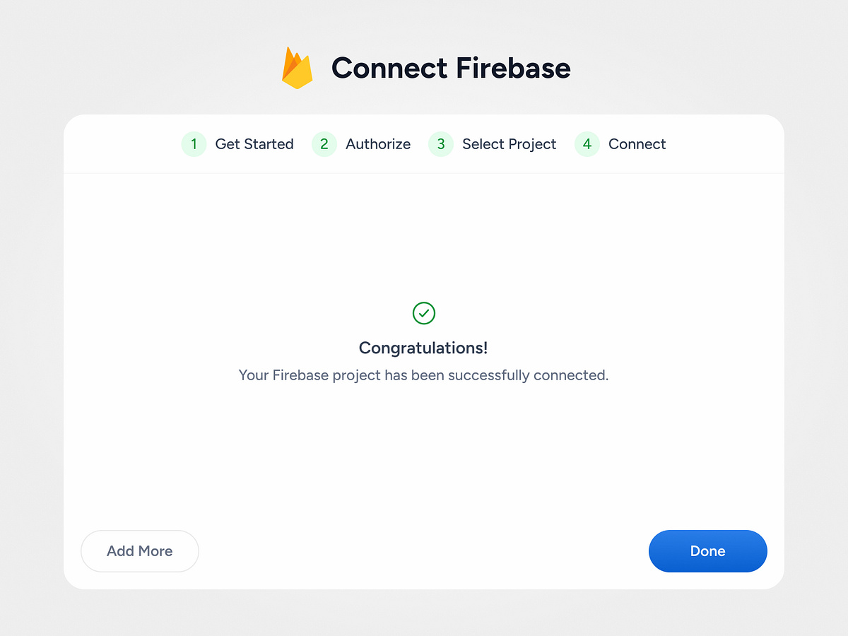 Firebase Connection By Mason King On Dribbble 