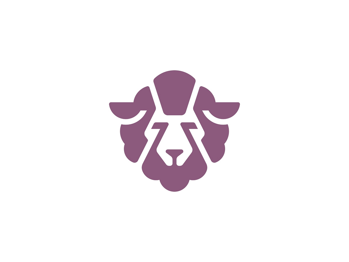 Modern Sheep Head Logo by Aira | Logo Designer on Dribbble