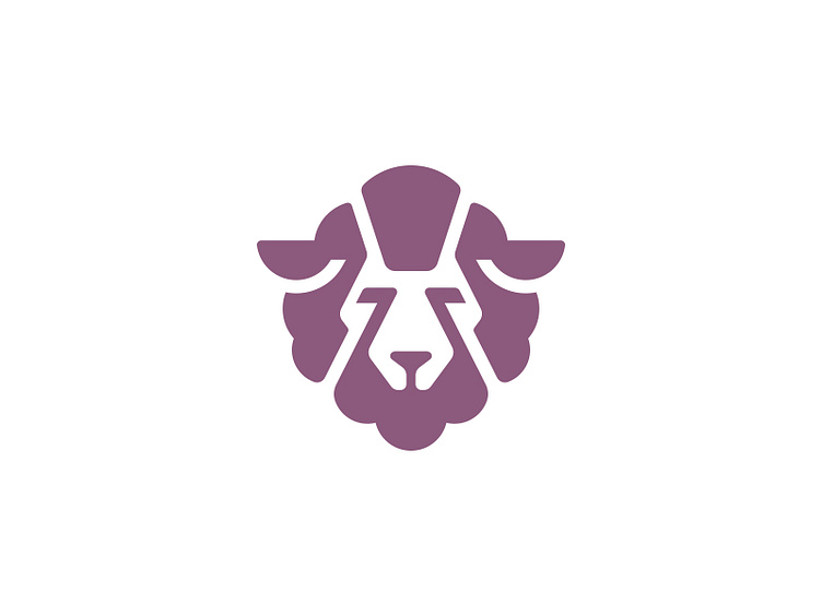 Modern Sheep Head Logo by Aira | Logo Designer on Dribbble