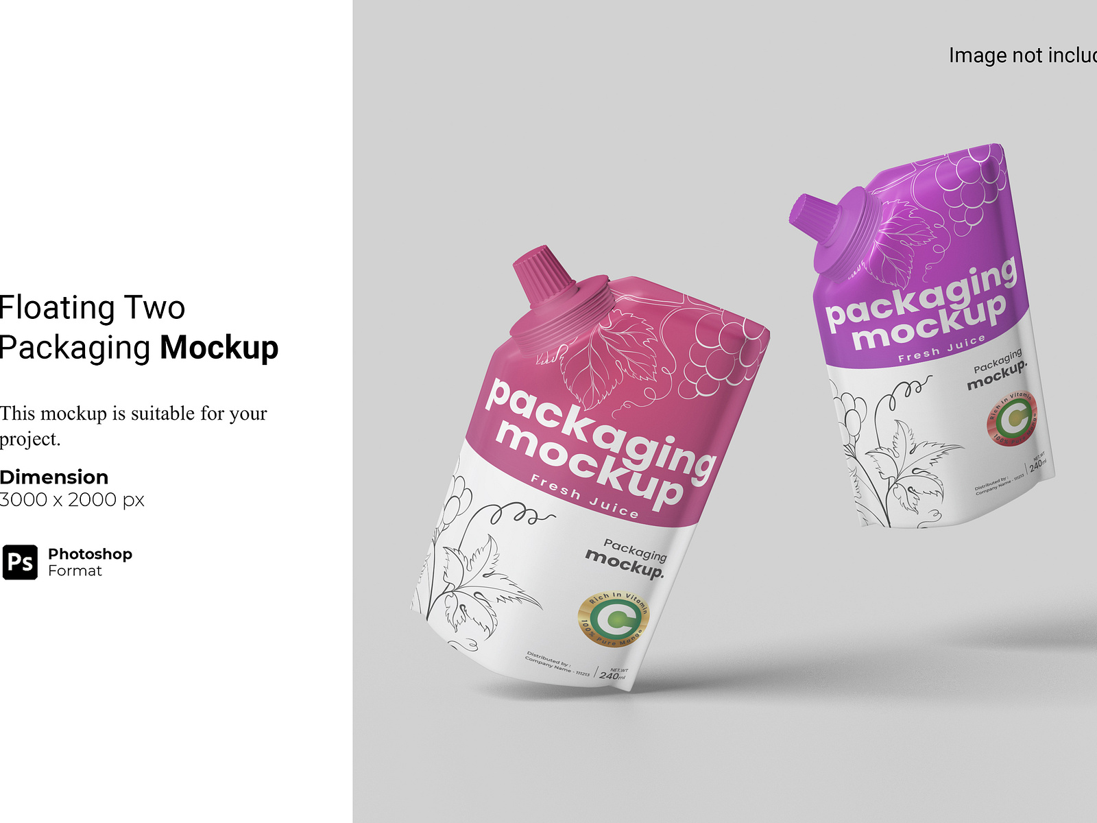 Floating Two Packaging Mockup by ianmikraz on Dribbble
