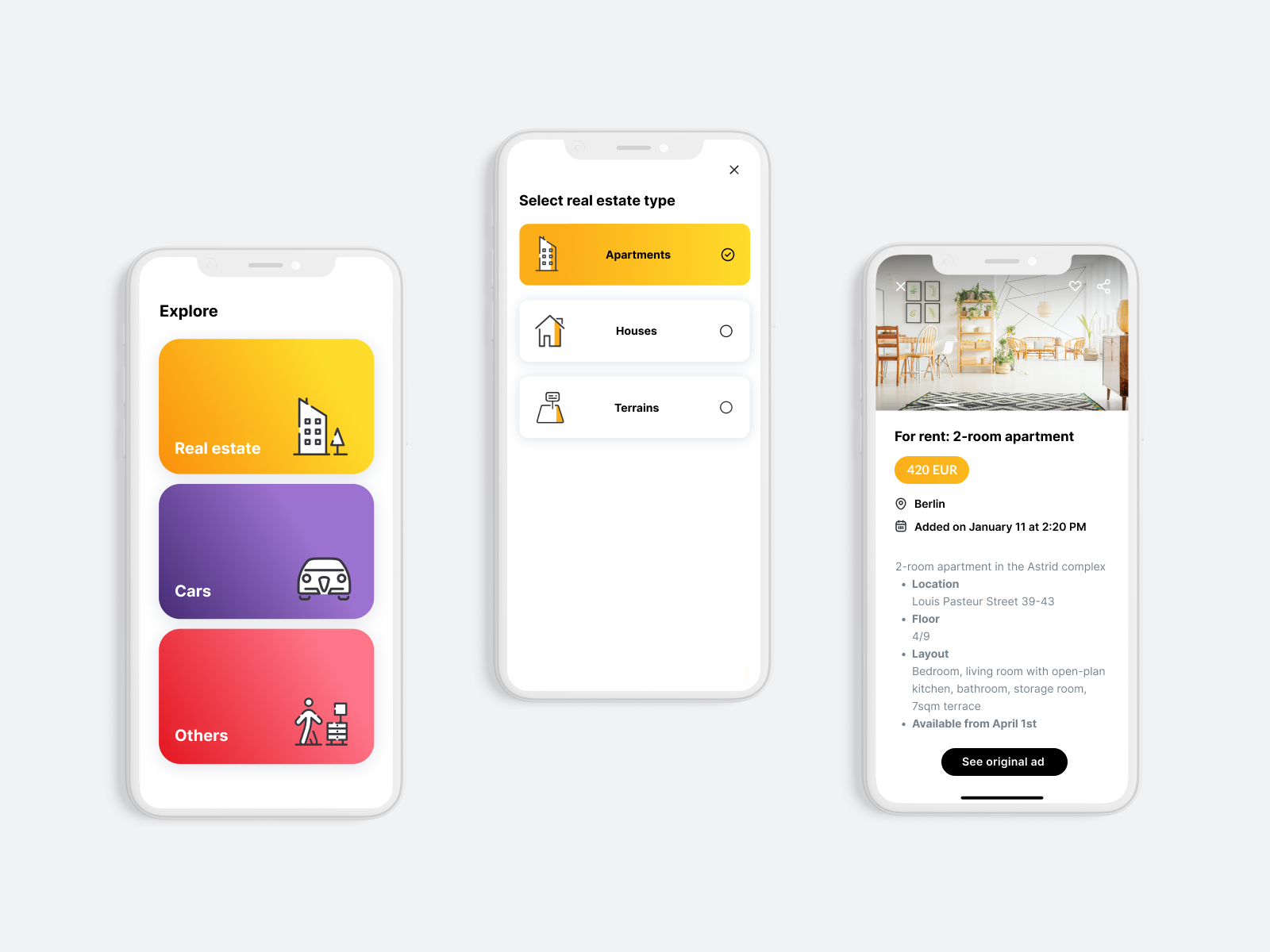 Notifier • Ad Tracking Mobile App by Andrada Farcas for Linnify on Dribbble