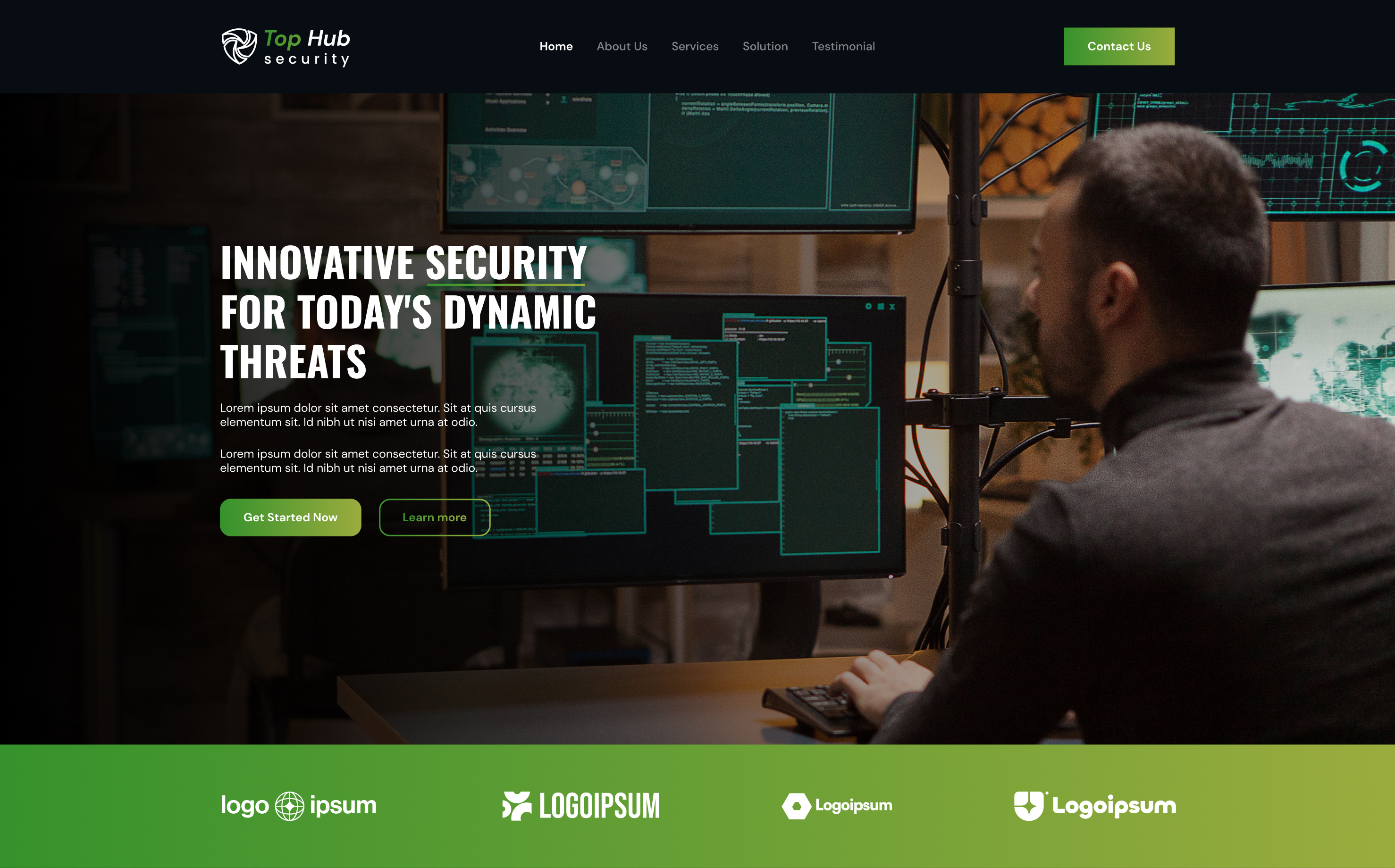 SecureGuard: Cybersecurity UI/UX Excellence by Ishan on Dribbble