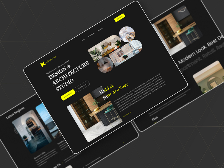 Interior Design👩🏻‍🎨 Website🌐 UI Design by IndyLogix Solutions on Dribbble
