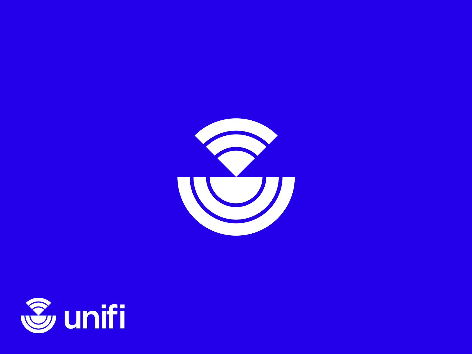 unifi logo design by MD. PERVEZ HASAN RUBEL on Dribbble