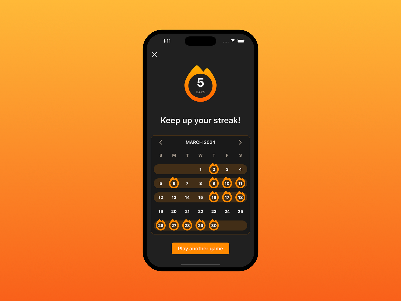 Dribble Game Streak Concept by Luke Pighetti on Dribbble