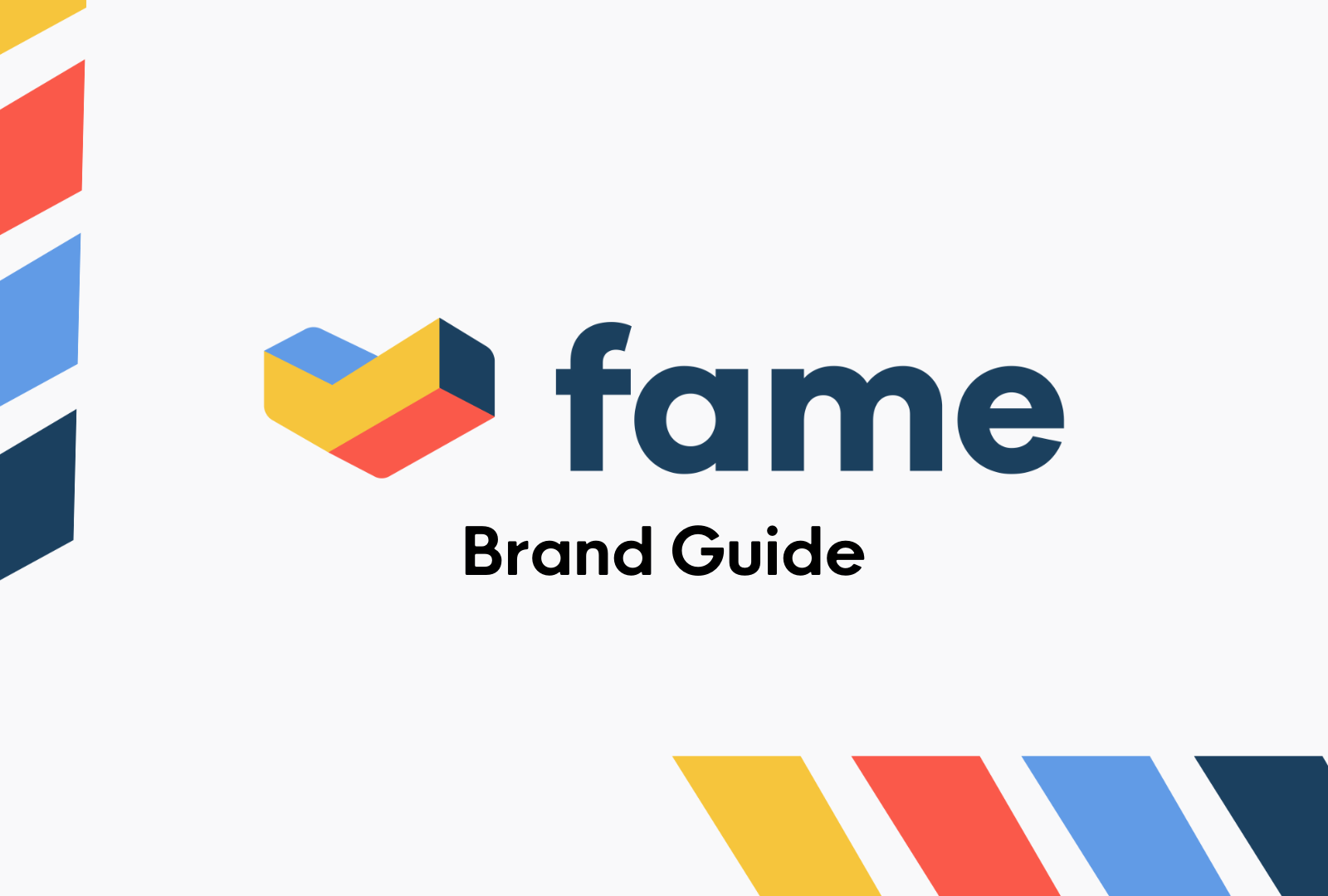 Fame Brand Guide by Big Red Jelly on Dribbble