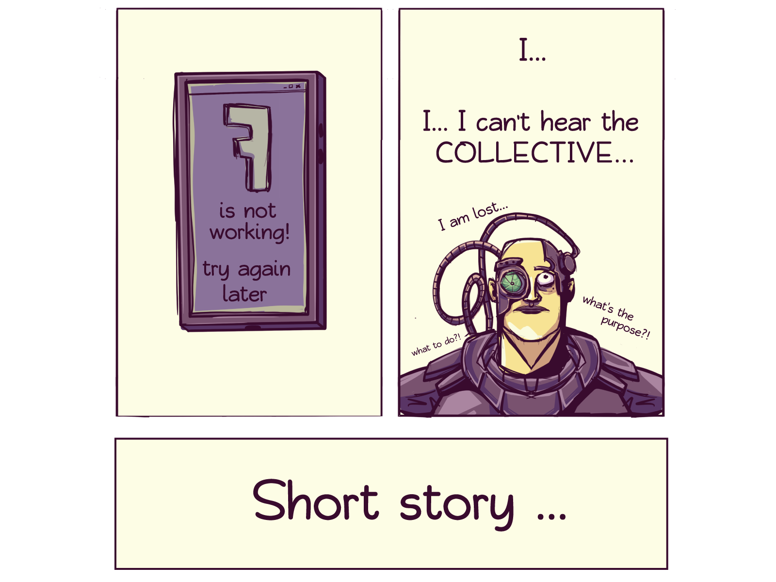 Short, but true story. by Mihail Găbrian on Dribbble