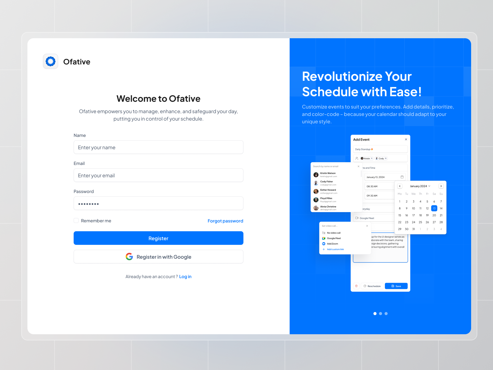 Onboarding Steps by Product SAAS for UI8 on Dribbble