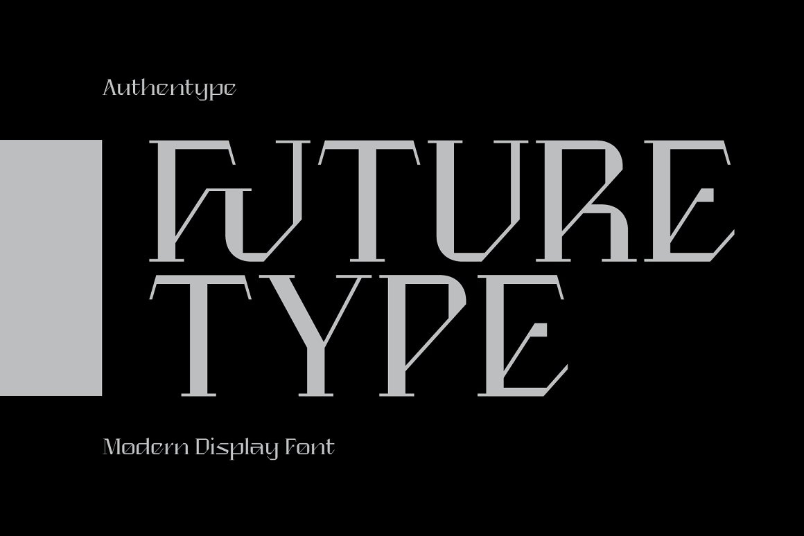 Future Type - Modern Display Font by Creative Font Template on Dribbble