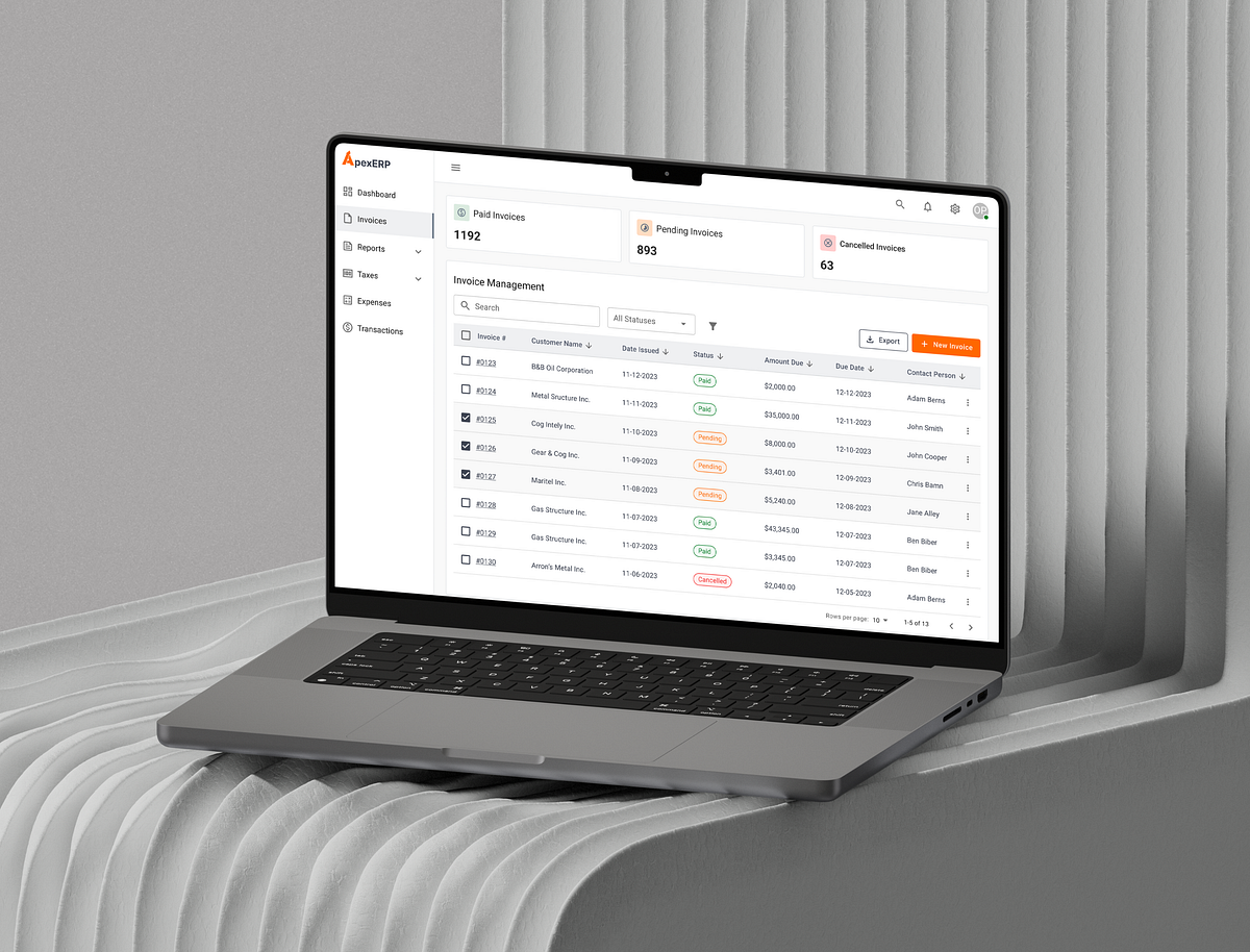 Custom Tax Management App by Honeycomb Software on Dribbble